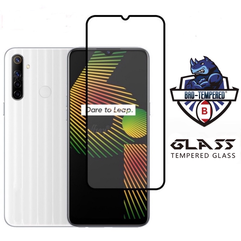 Realme 9D Full Cover Tempered Glass For C15 C11 C12 C21 C25 C35 C3 3 5 6 7 8 9 pro 5i 6i 7i 8i 9 ...