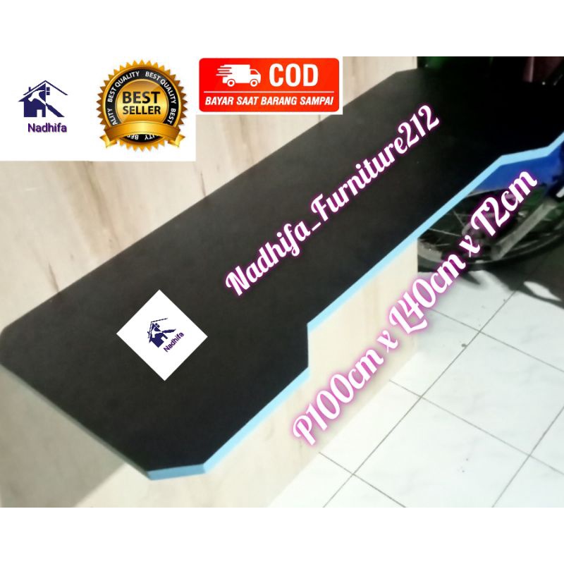 Folding Wall Table Gaming Table Model L100cm x W40cm x H2cm on Folding ...