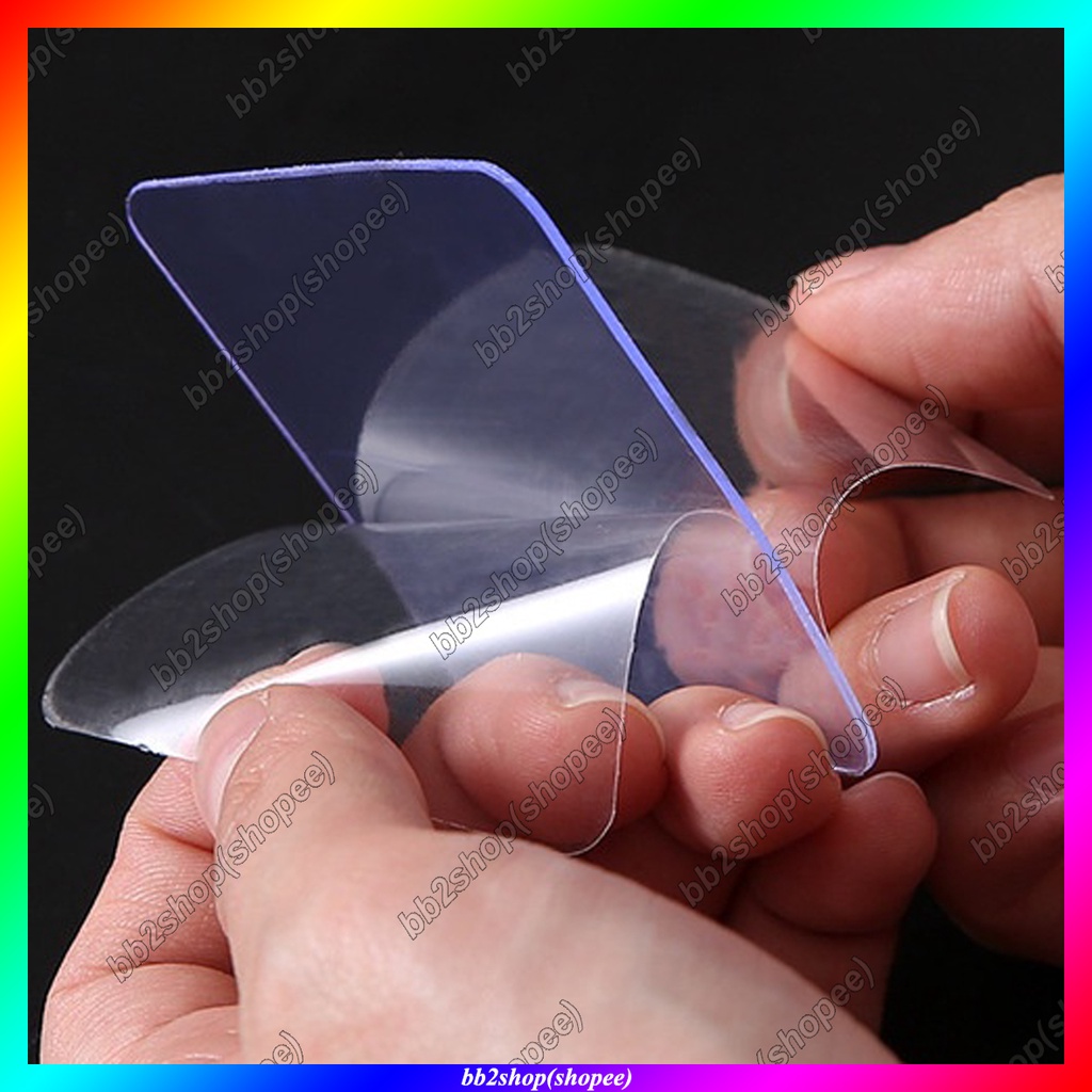 Double Tape Two 2 Sides Reversible Board Box Adhesive Clear Transparent ...