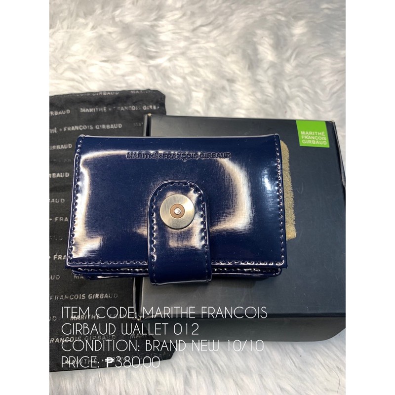 ORIGINAL MARITHE FRANCOIS GIRBAUD WALLET 012 | Shopee Philippines
