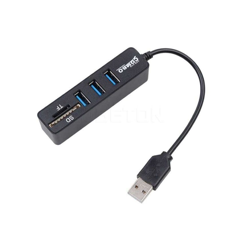 Portable USB Hub 3 Ports with Card Reader - MUP256 | Shopee Philippines