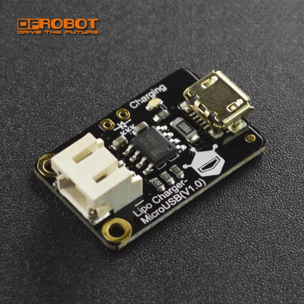 DFRobot 3.7V Mini Lipo quick safe Charger Module Type C or MicroUSB ...