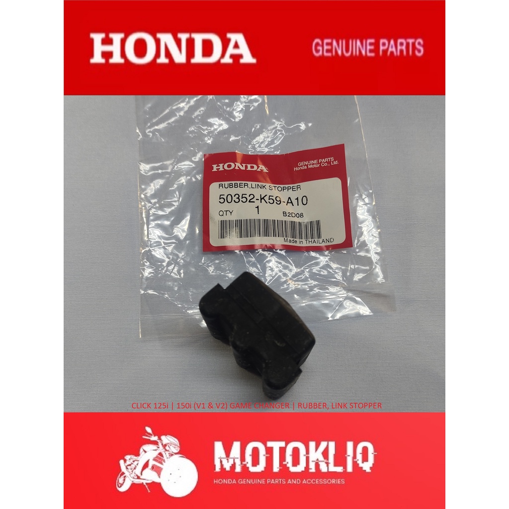 MK - GENUINE HONDA CLICK 125i/150i (V1 & V2) BEAT F.I | RUBBER, LINK ...