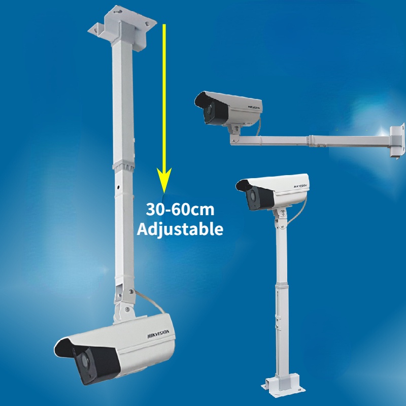 CCTV Telescopic Bracket Extension 35-60cm Adjustable single Camera ...