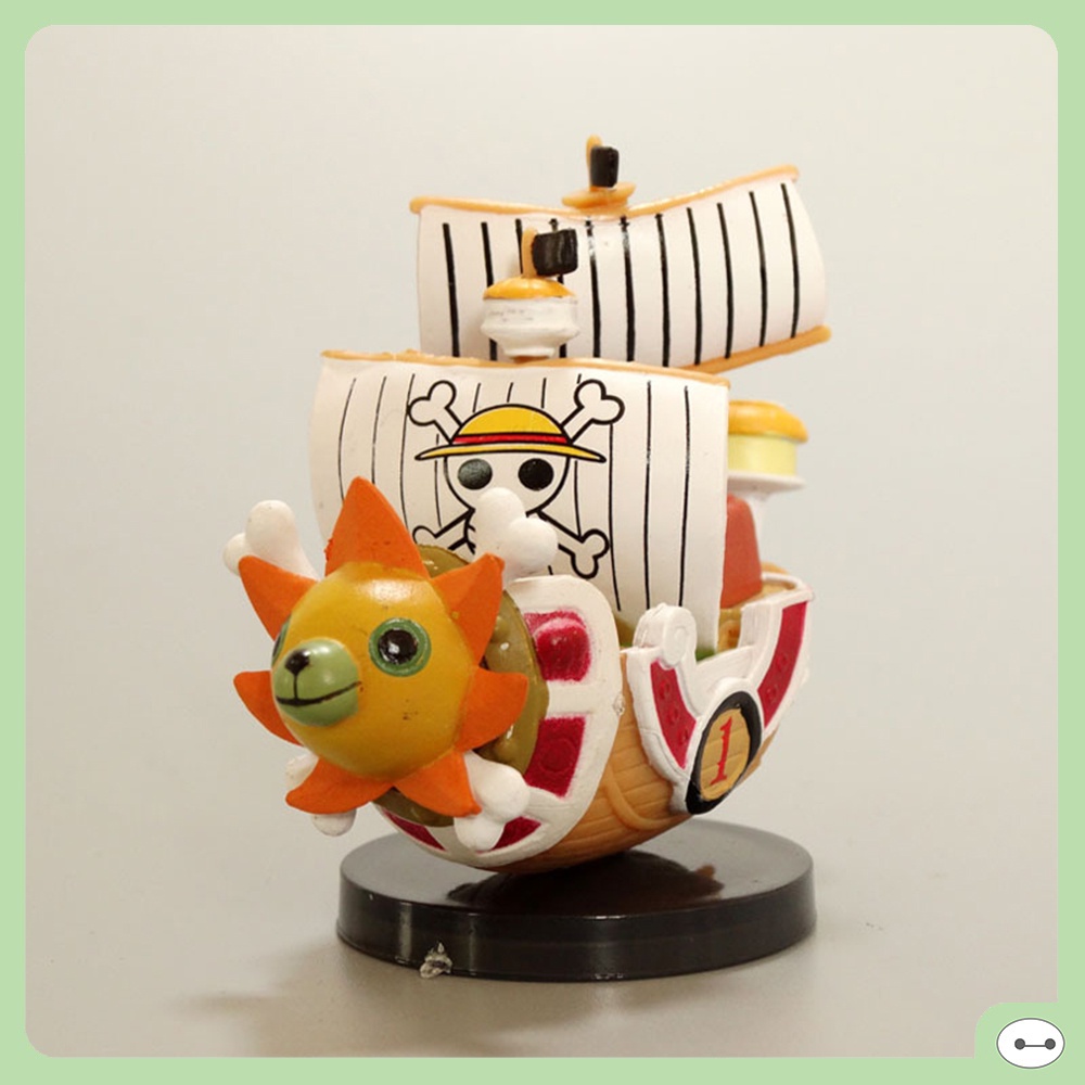 Cute ONEPIECE CHIBI WARSHIP MODEL DECORATIVE 7CM HIGH | Shopee Philippines