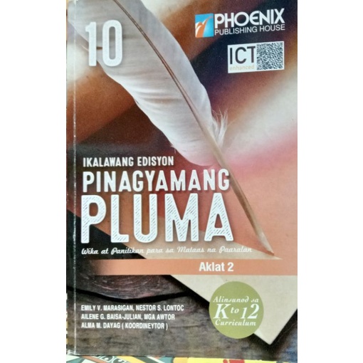 PINAGYAMANG PLUMA GRADE 10 SETS VOL.1@2 (used book) | Shopee Philippines