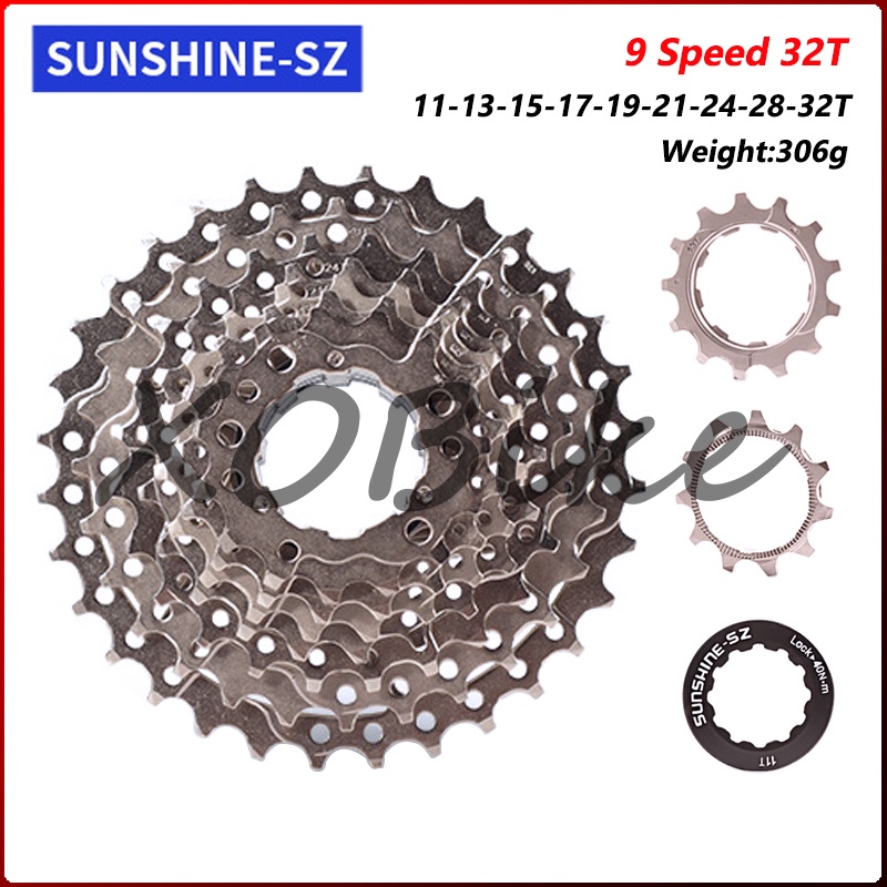 Sunshine Road Bike 8S/9S/10S/11S Cassette 9Speed 10Speed Cogs Roadbike ...