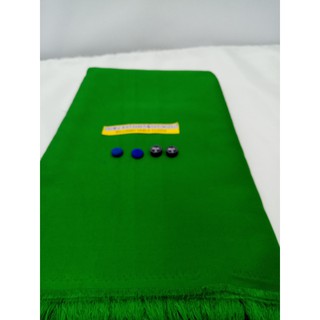 Us Premium Billiard Dark Green Table Cloth/ 2pcs Nili Black Cue Tips ...