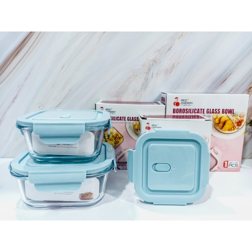 Square Glass Bowl (high quality product) | Shopee Philippines