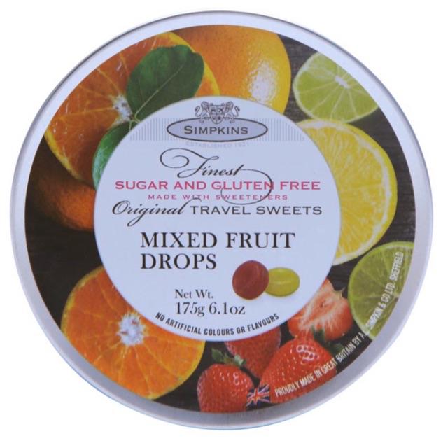 Simpkins Mixed Fruit Drops Travel Candy (Sugar Free / Not Sugar free ...