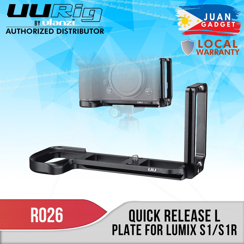 UURig by Ulanzi R026 Quick Release L Plate for Lumix S1 / S1R DSLR Camera Cage | Shopee Philippines