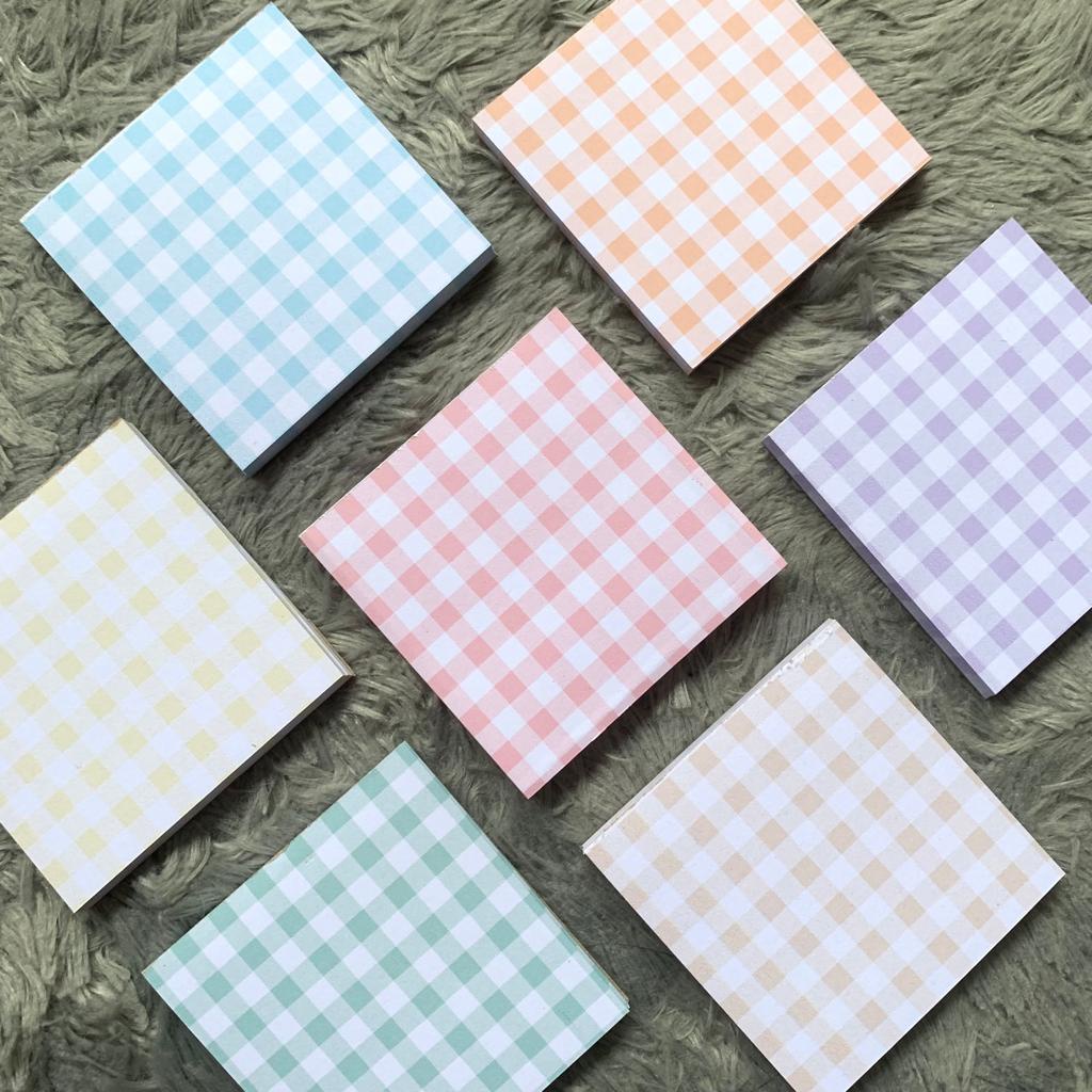 Ir. Craft | Memopad Notepad Simple Notepad 50-sheet Cute Grid Memo ...