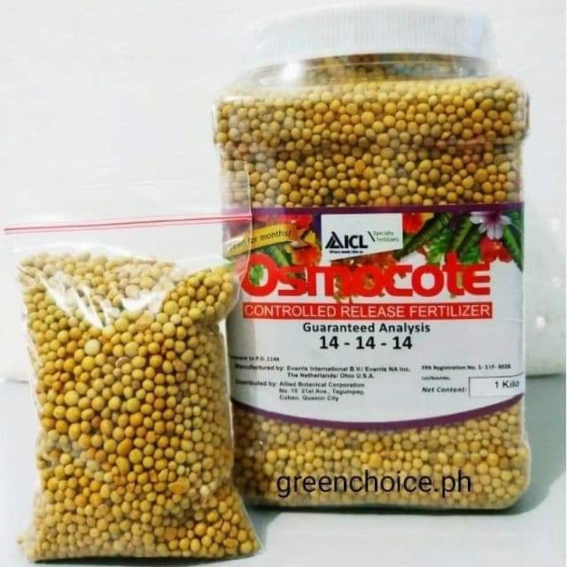 OSMOCOTE 14-14-14 (REPACKED) 30g, 50g, 100g | Shopee Philippines