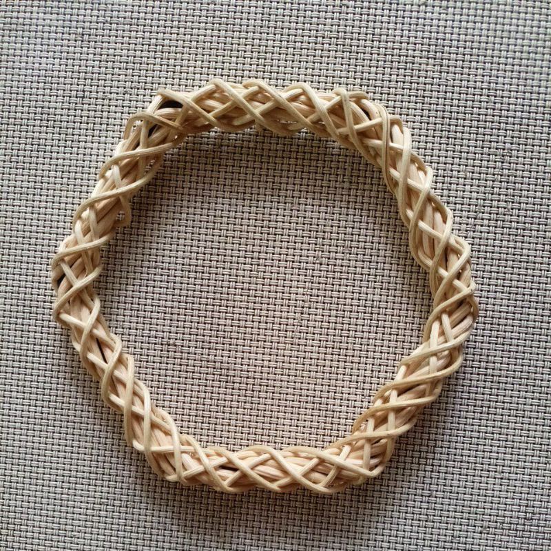 Hexagonal Rattan RING 12cm | Shopee Philippines