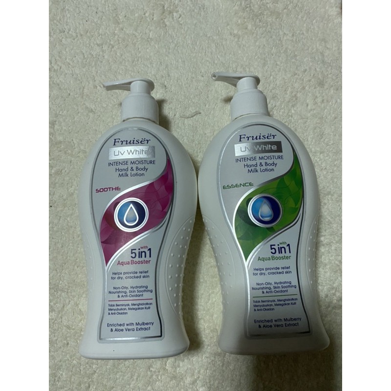 Fruiser UV White Intense Moisture Milk Lotion 400ml | Shopee Philippines