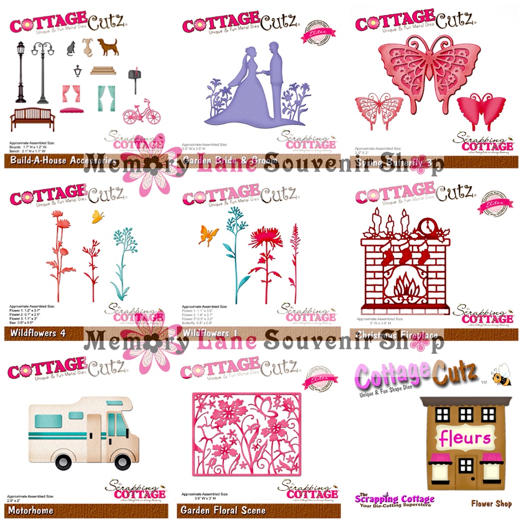 Cottage Cutz Dies Part 6 (Choose Your Design) | Shopee Philippines