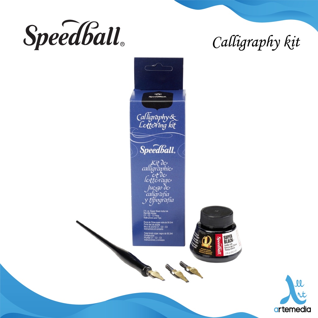 Speedball Calligraphy Lettering Kit | Shopee Philippines