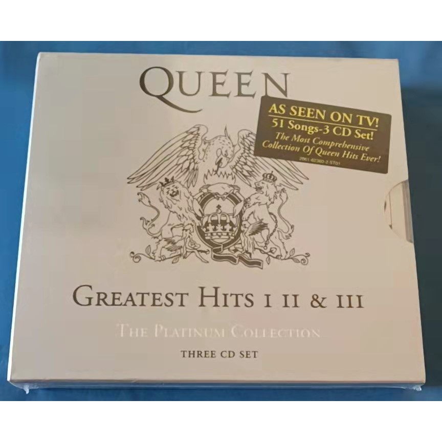 Boutique Record Queen-Greatest Hits I II III 3CD Brand New Unopened CD ...