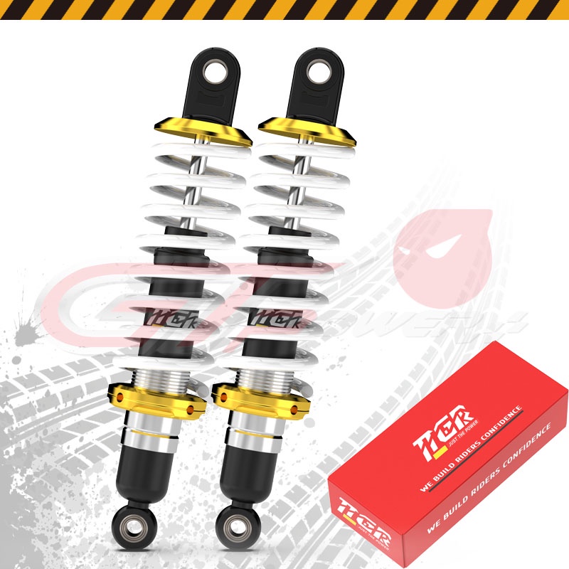 TTGR Rear Shock Set 280MM Set (2Pcs) XRM/WAVE/SMASH/SHOGUN/VEGA/CRYPTON ...