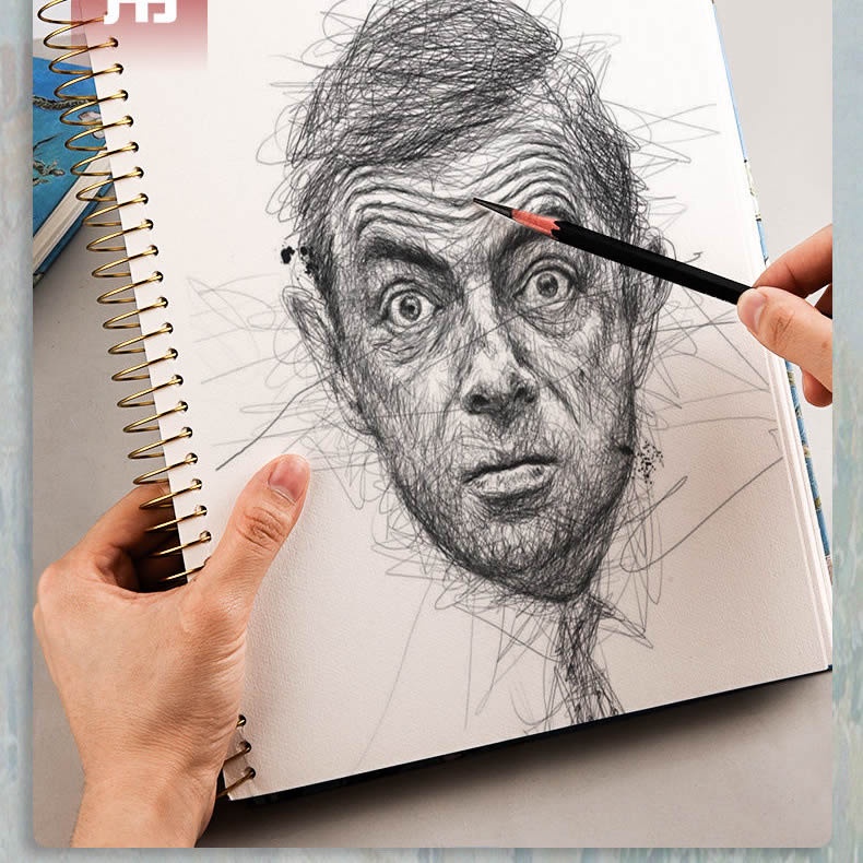 A4 Spiral Sketchbook Big Thick Paper Notebook Drawing Notebook ...