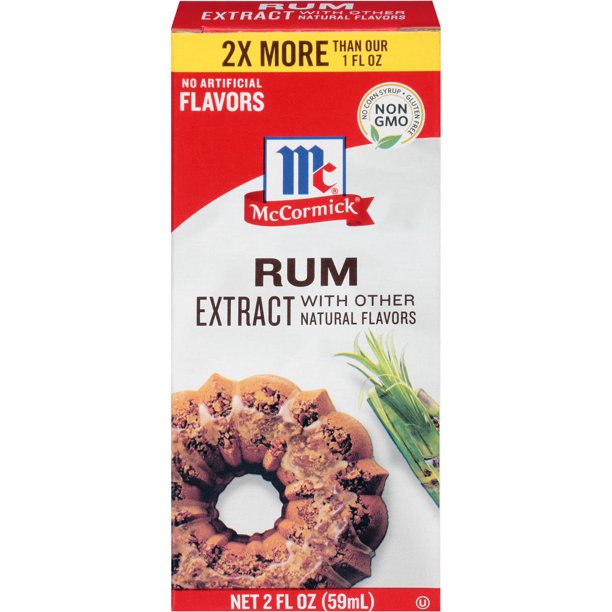 Mccormick Rum Extract NATURAL Rum ESSENCE, 59ml (2 oz) | Shopee Philippines