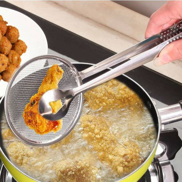 Mix710 Fried Clips With Oil Drain | Shopee Philippines