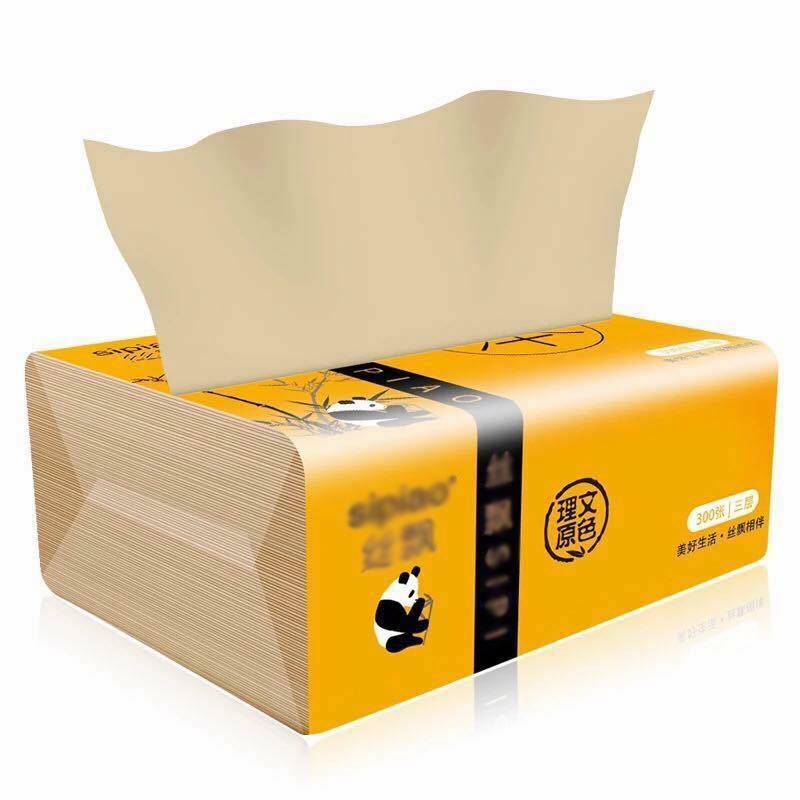 A bag of 300 panda napkins made of benign bamboo fiber | Shopee Philippines
