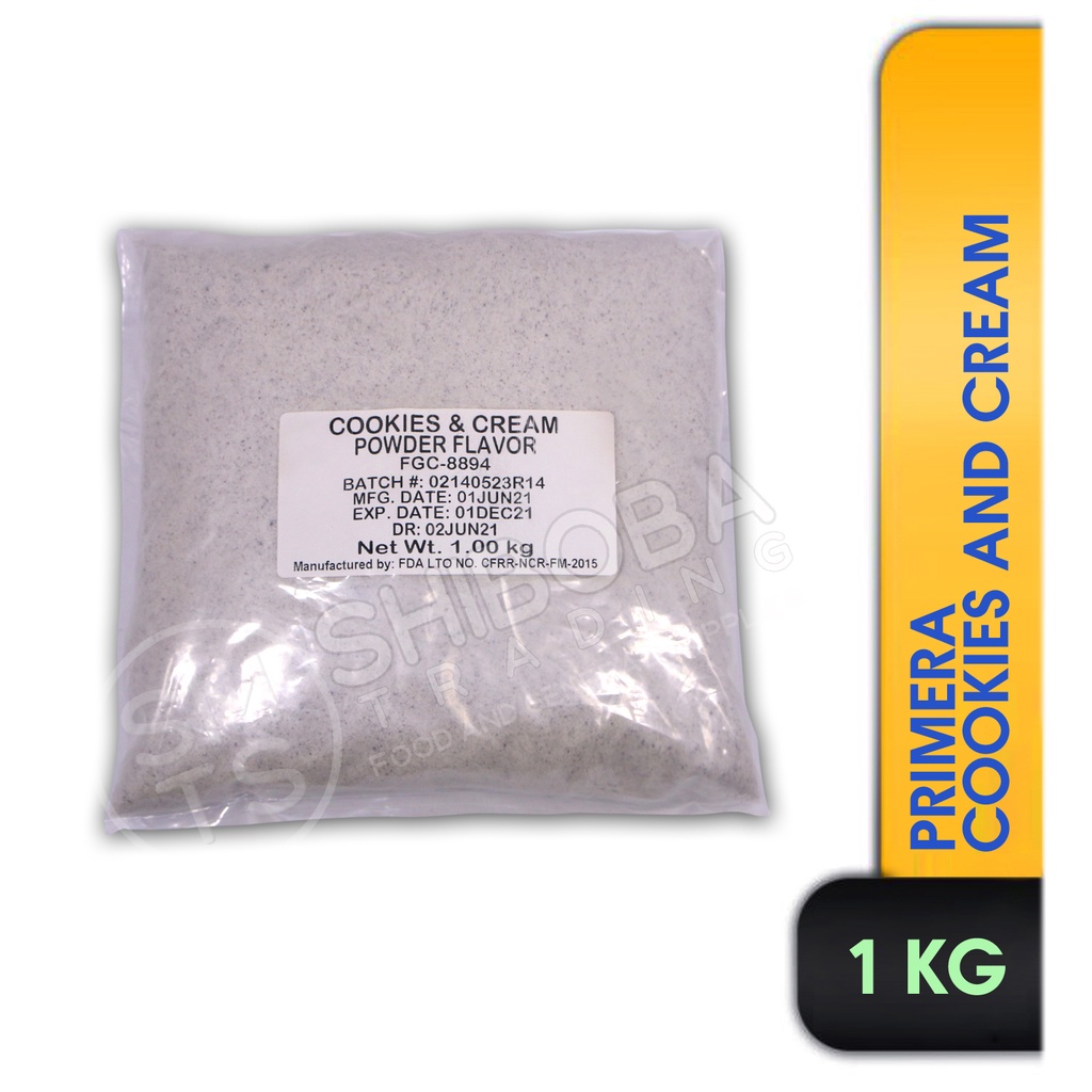 Primera Cookies & Cream Powder 1 kilogram | Shopee Philippines