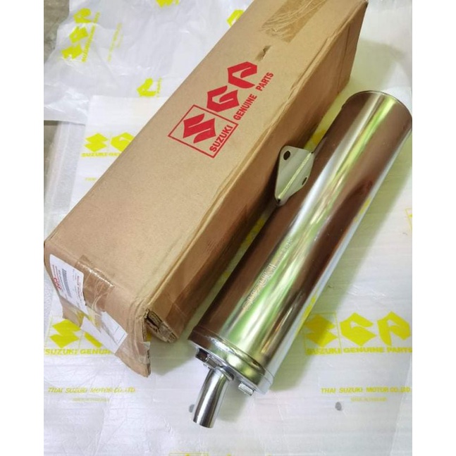 Muffler/Canister Raider 150 New Breed/Reborn Suzuki Genuine Parts SGP ...