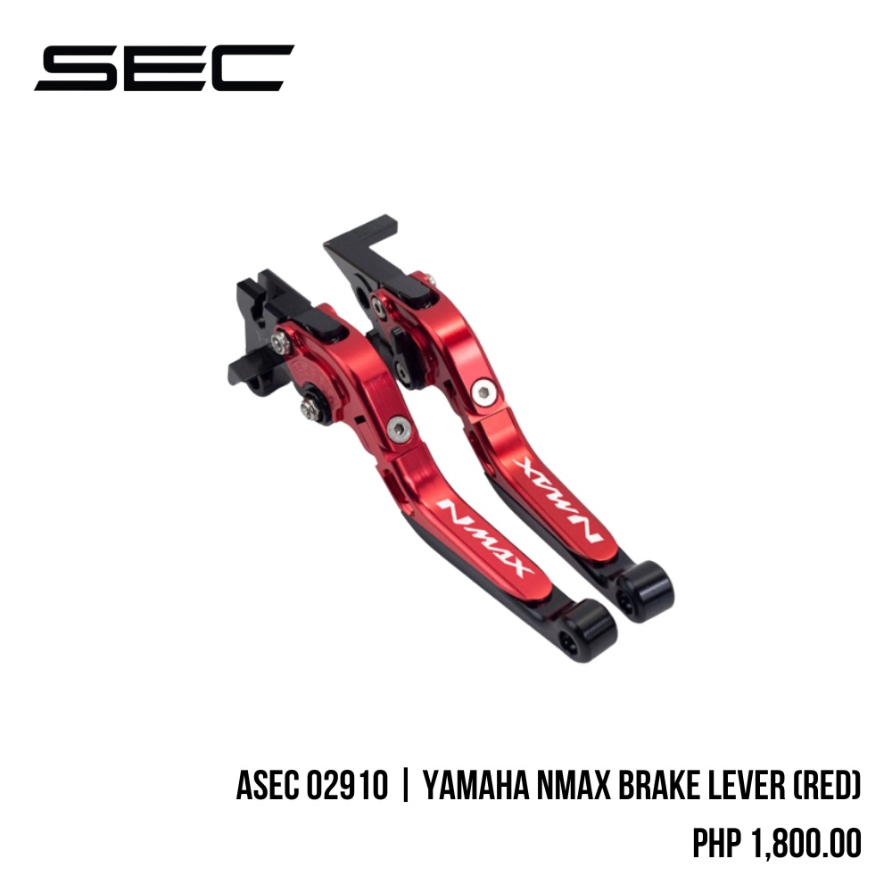 ASEC 02910 | Yamaha Nmax Brake Lever (Red) | Shopee Philippines