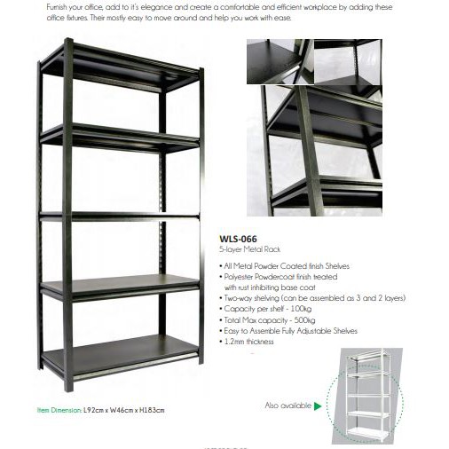 FLRCC 5-Layer Metal Rack WLS-066 COD available | Shopee Philippines