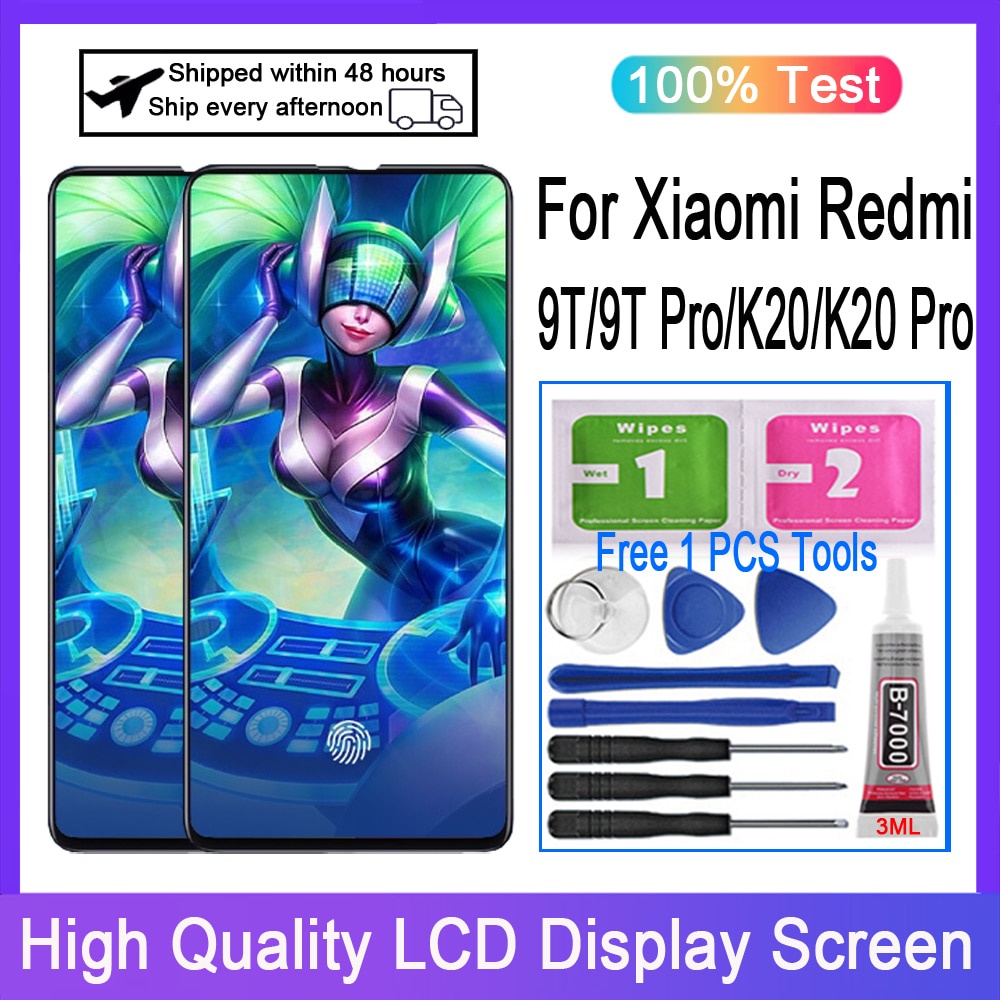 Original For Xiaomi Mi 9T Pro Mi9T Display Touch Screen Digitizer For Redmi K20 K20 Pro LCD ...