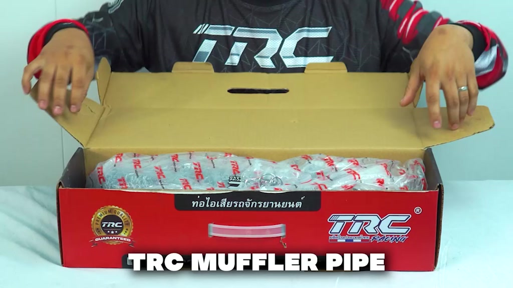 TRC Racing Power Pipe Honda Click v2 125 150 Muffler Exhaust 1730 ...