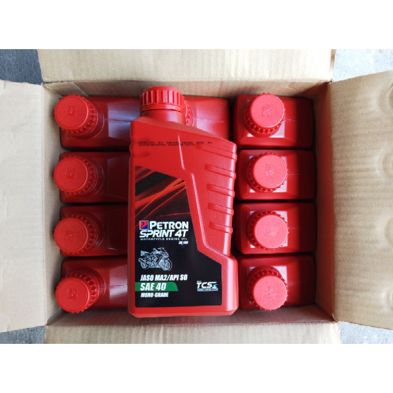 Petron Sprint 4T Sae 40 Motorcycle oil | Shopee Philippines