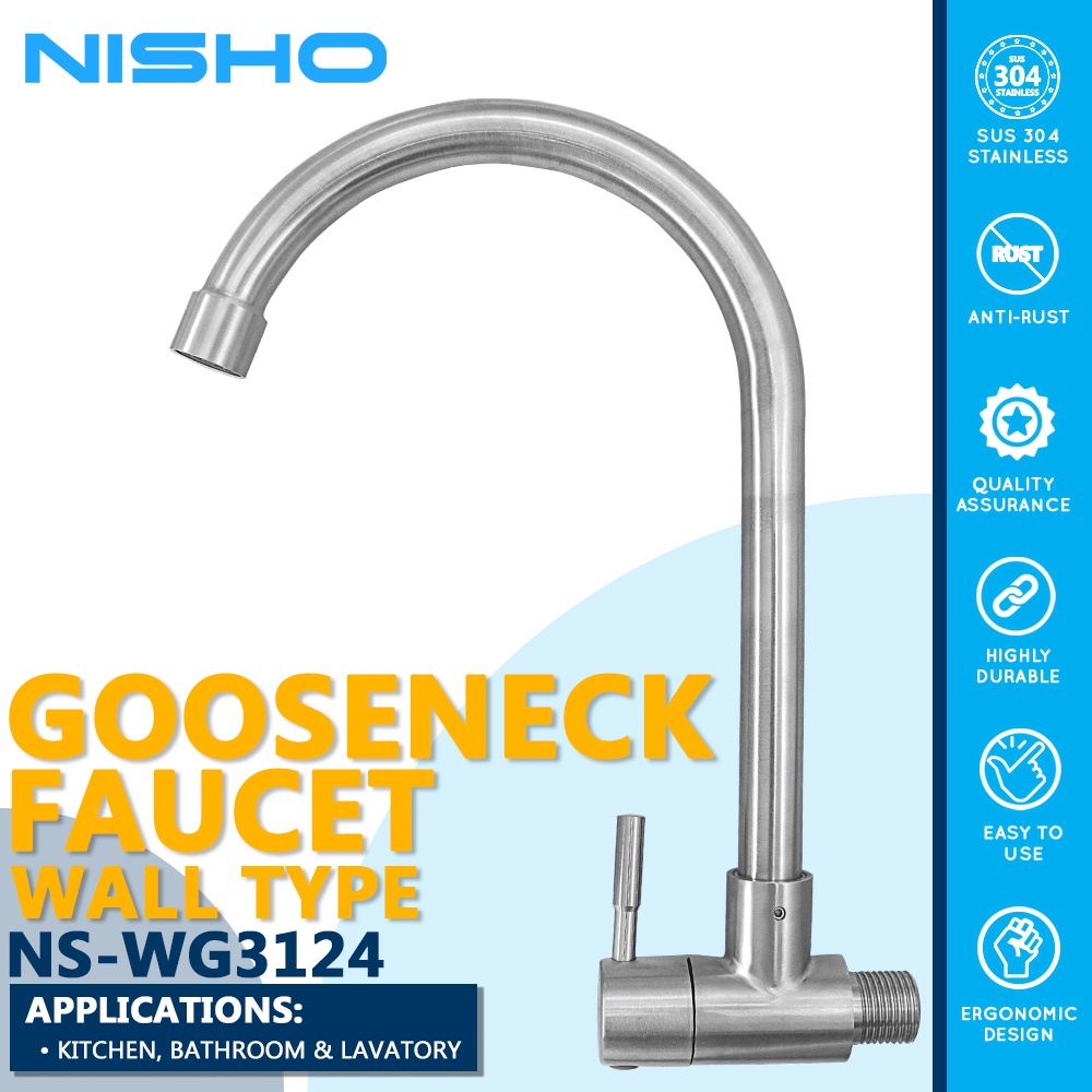 Shop gooseneck faucet for Sale on Shopee Philippines