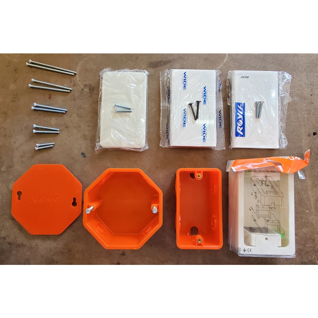 PVC SURFACE / UTILITY / JUNCTION BOX / UTILITY SCREWS | Shopee Philippines