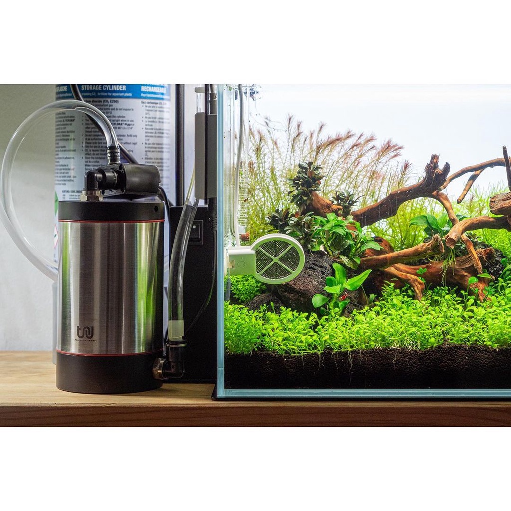 TRU Stainless Steel Nano Aquarium Canister Filter (S/M) (Nano Tank ...