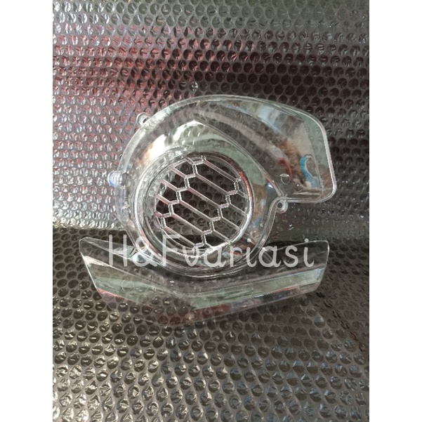 Transparent Fan Cover for Yamaha Mio M3 125 Fazzio Gear 125 Freego Soul ...