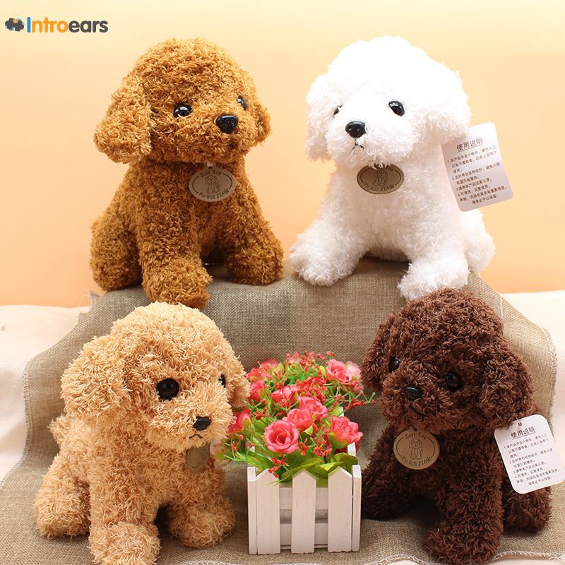 Pet Realistic Dog Simulation Toy Dog Puppy Lifelike Stuffed Companion ...