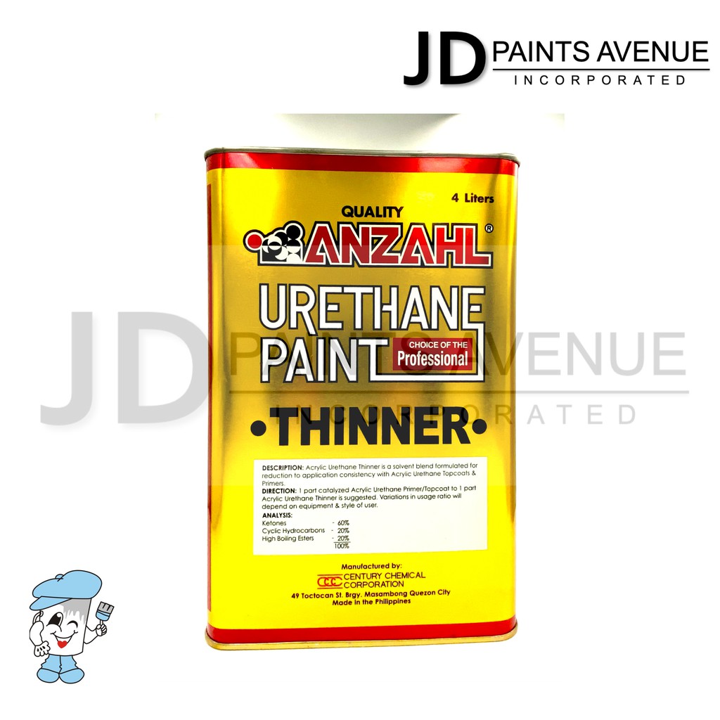 Anzahl Urethane Thinner - GALLON | Shopee Philippines