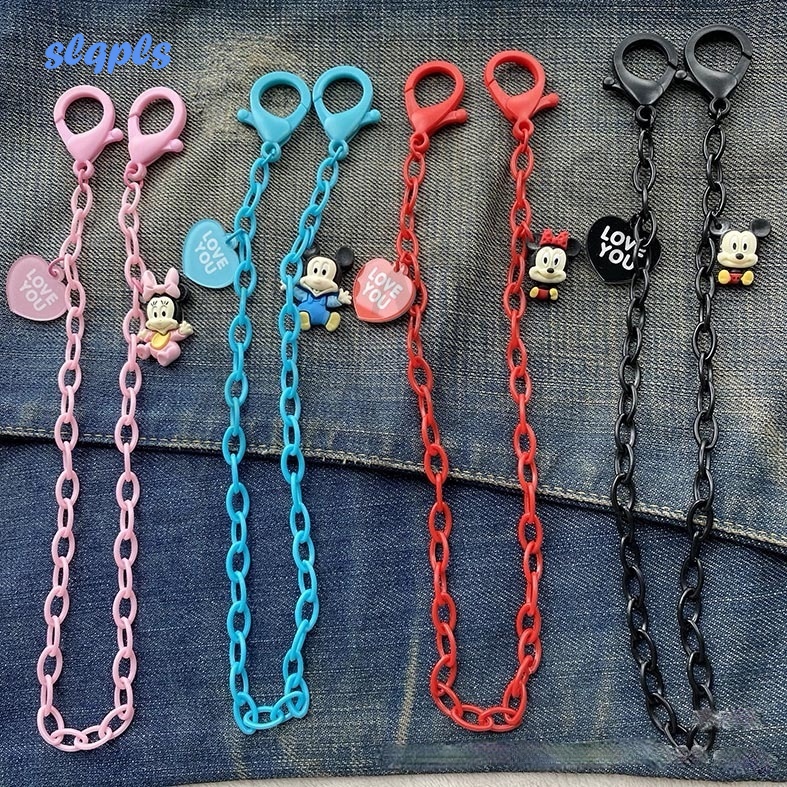 Strap Face Mask Micky Cartoon Lanyard Mask Korean Style Multifunctional ...