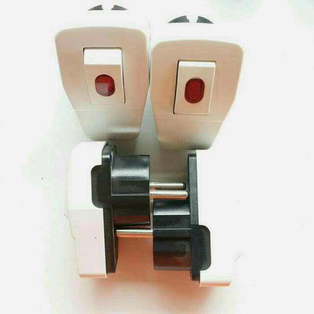 Broco lamp Plug/Flug switch with indicator lamp/Two Foot Plug | Shopee ...