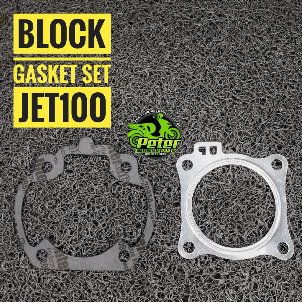 BLOCK HEAD/BASE GASKET SYM JET 100 | Shopee Philippines