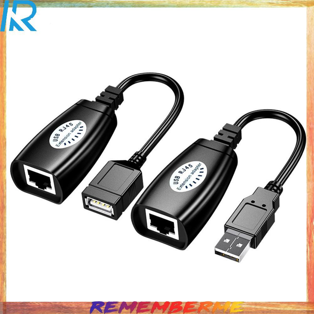 [REM]HW-RJ11 USB to RJ45 Network LAN Connector Extension Cable Signal ...