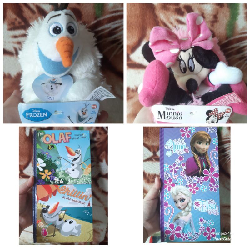 Disney Collectibles Minnie Olaf Frozen | Shopee Philippines