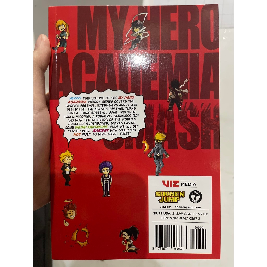 My Hero Academia (Boku no Hero Academia) MHA BNHA Smash!! Book 2; Comic ...