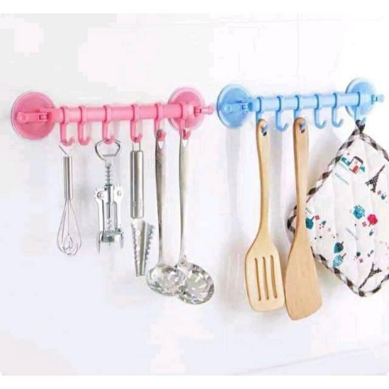 Multi-purpose vacuum hanger forkitchen, bathroom (Random Color ...