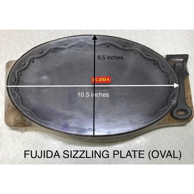 HEAVY DUTY / FUJIDA SIZZLING PLATE / CAST IRON (BAKAL) / HEAVY DUTY ...