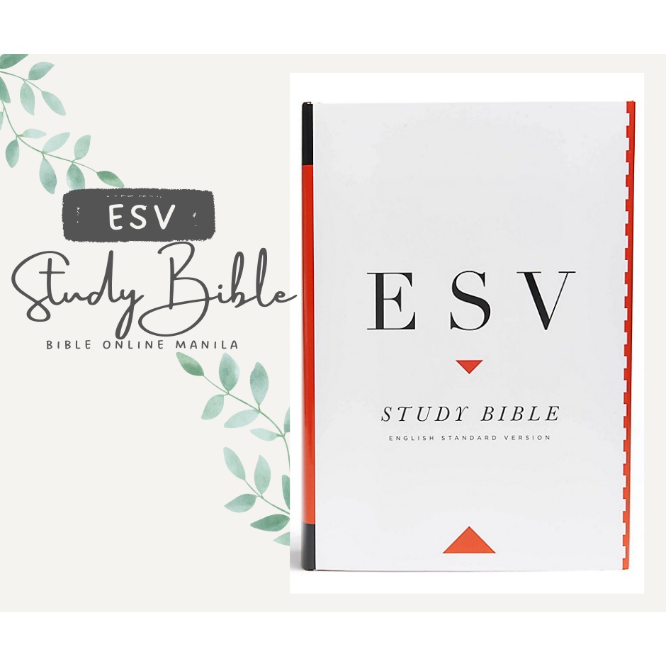 English Standard Version Study Hardbound Bible (ESV) Large Size *BEST ...