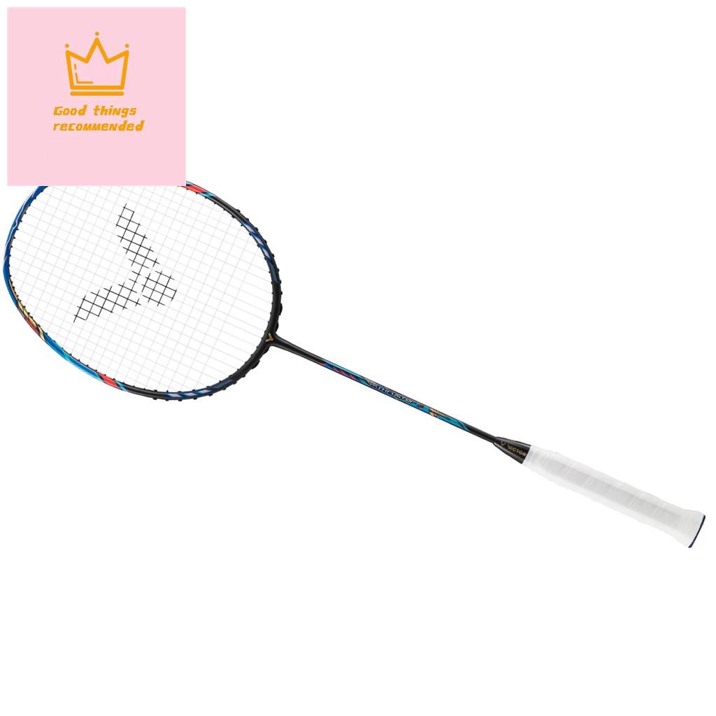Victor THRUSTER F Full Carbon Single Badminton Racket With String Raket ...